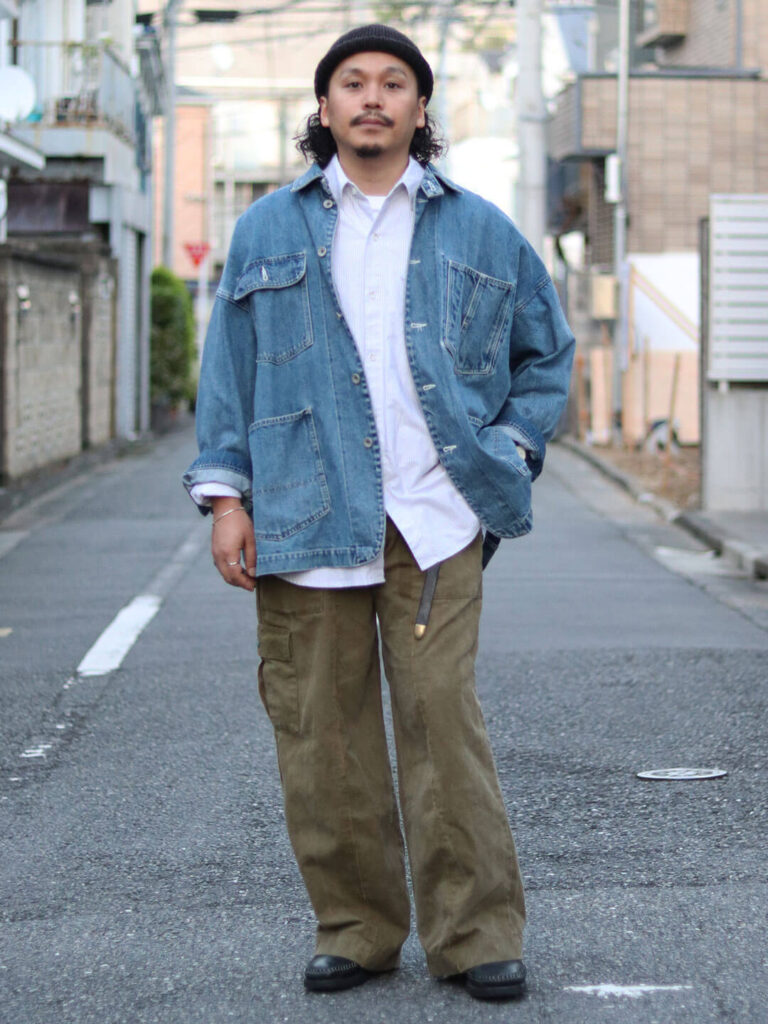 メンズ向け「秋のワークパンツコーデ」｜AND SNAP | アンドスナップ